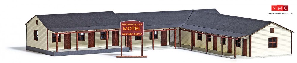 Busch 9728 Amerikai motel - LC (H0) - Vasútmodell és Makett