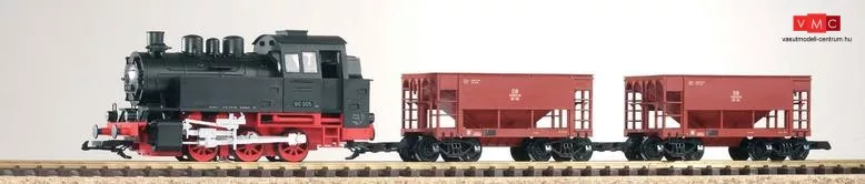 Piko 37100 Analóg kezdőkészlet: BR 80 gőzmozdony 2 db teherk